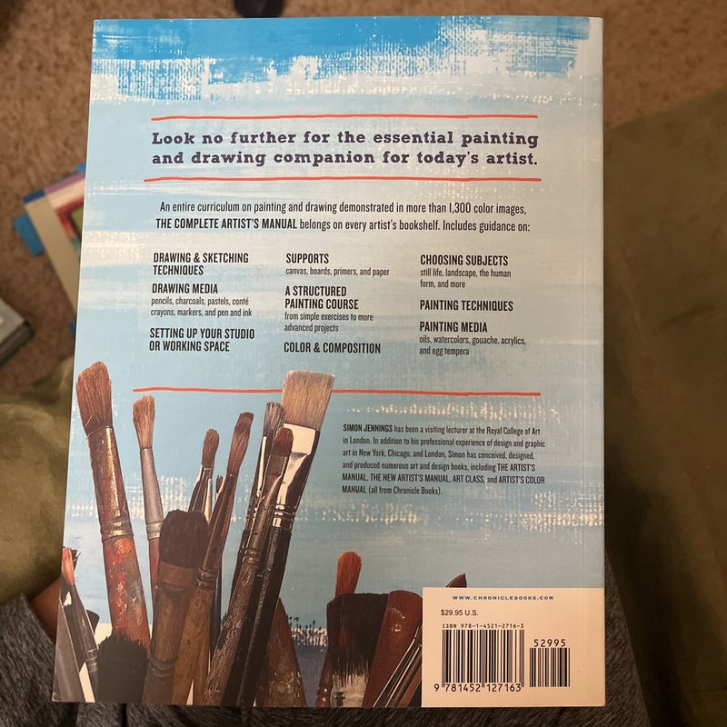 The Complete Artist's Manual by Simon Jennings, Paperback | Pangobooks