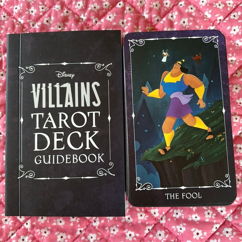 Disney Villains Tarot Deck and Guidebook | Movie Tarot Deck | Pop ...