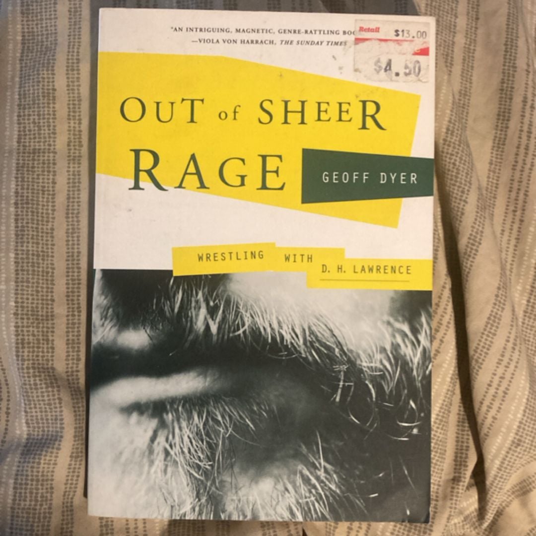 Out of Sheer Rage by Geoff Dyer, Paperback | Pangobooks