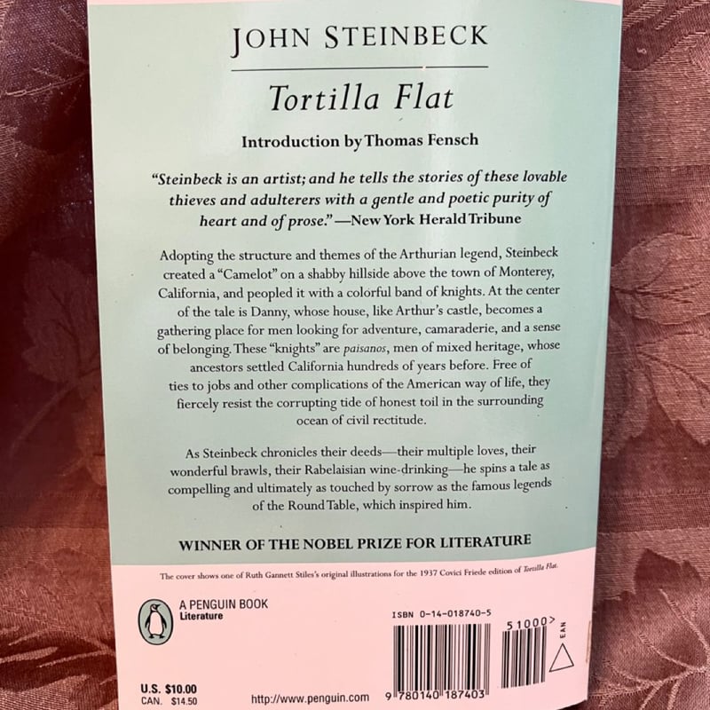 Tortilla Flat by John Steinbeck, Paperback | Pangobooks
