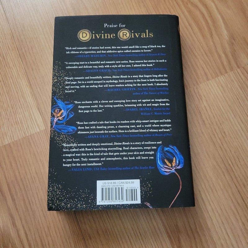 Divine Rivals by Rebecca Ross, Hardcover | Pangobooks