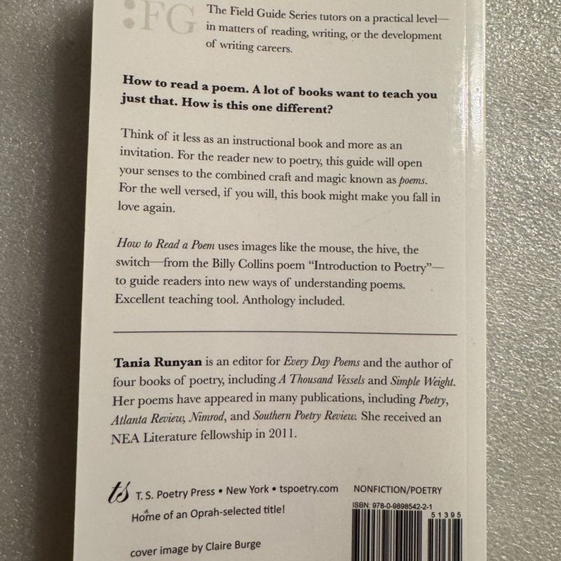 How to Read a Poem by Tania Runyan, Barbara Crooker, Maureen E. Doallas