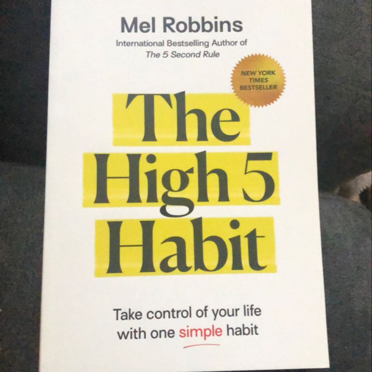 The High 5 Habit by Mel Robbins, Paperback | Pangobooks