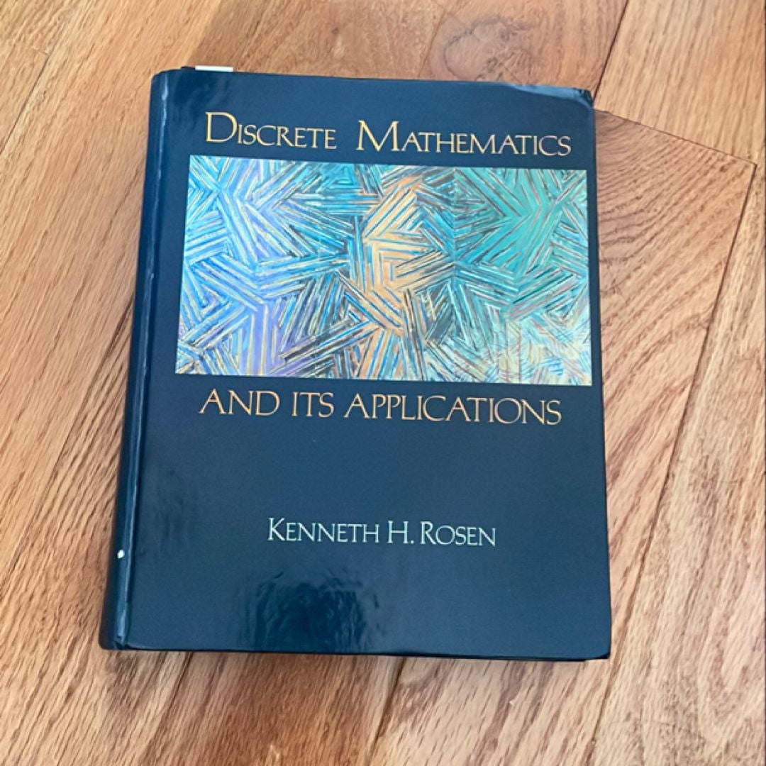 Discrete Math and Applications by Kenneth H. Rosen, Hardcover | Pangobooks