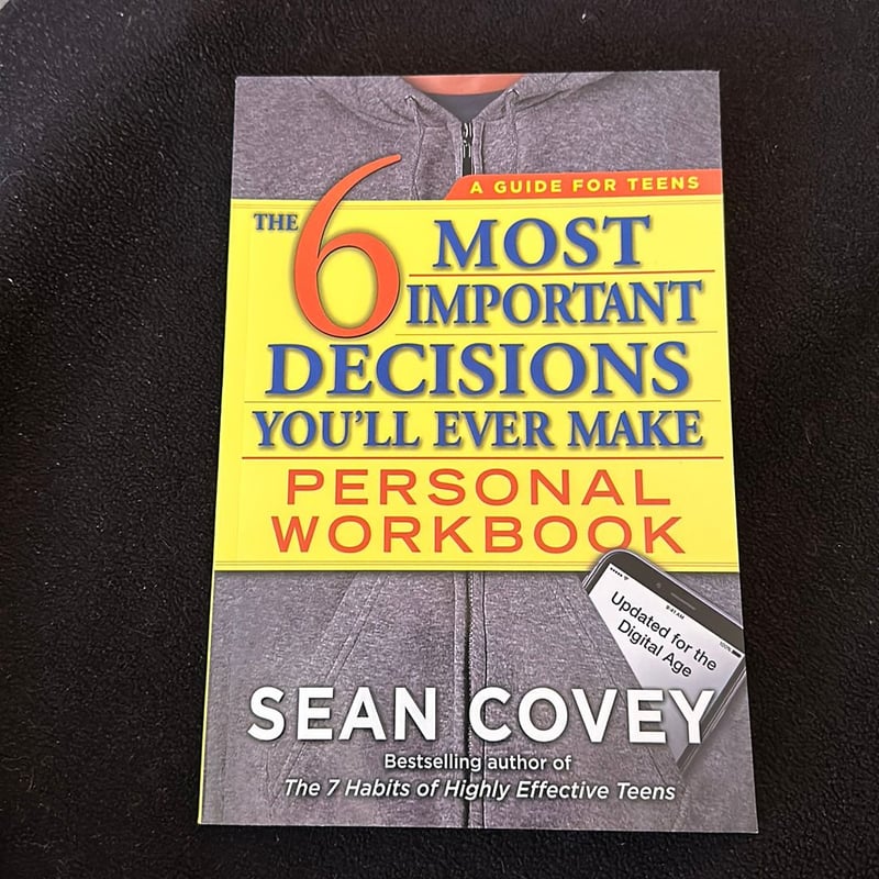 The 6 Most Important Decisions You'll Ever Make Personal Workbook by ...
