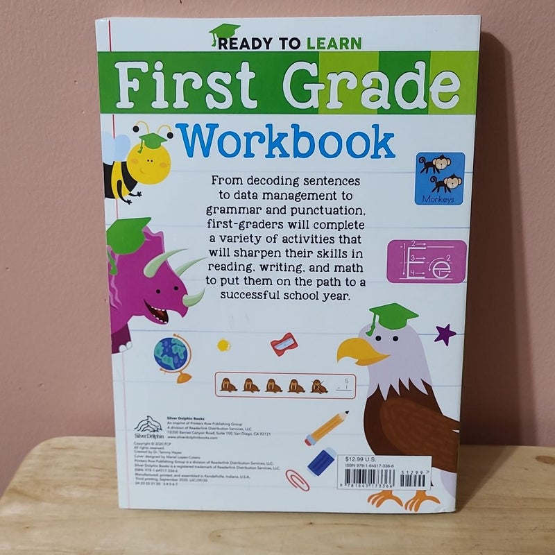 Ready to Learn: First Grade Workbook by Editors of Silver Dolphin Books ...