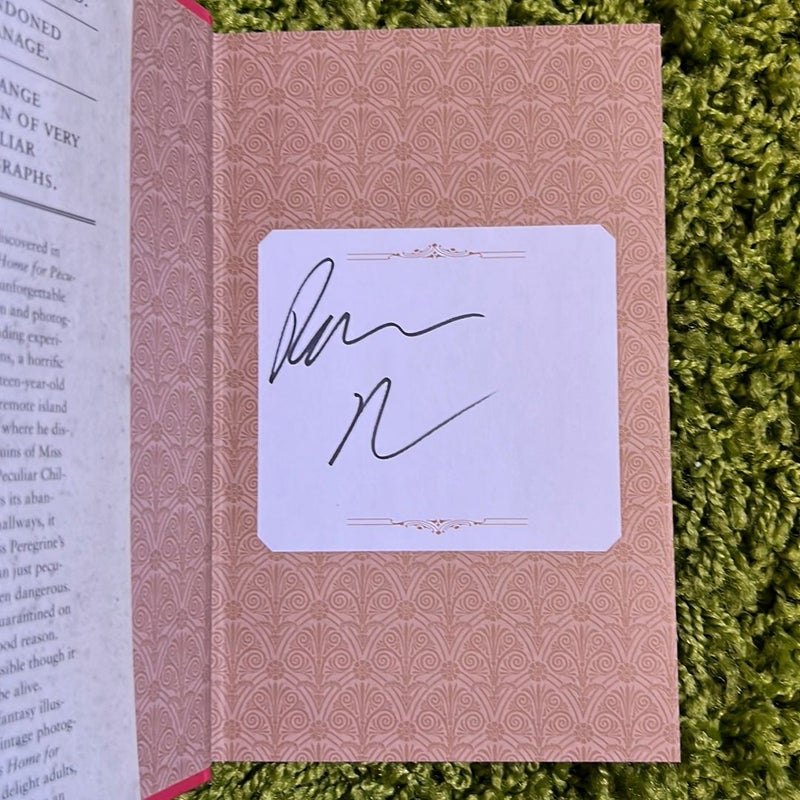 Miss Peregrine’s Home For Peculiar Children (Signed Copy) by ...