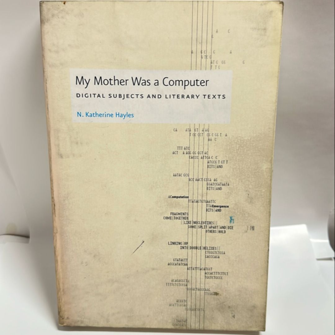 My Mother Was a Computer by N. Katherine Hayles