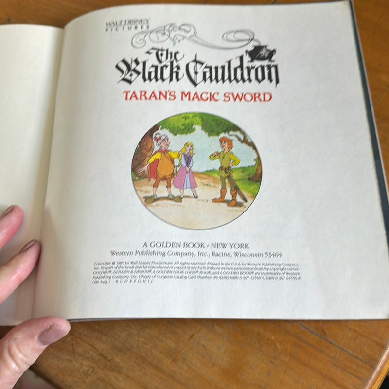 Disney’s The Black Cauldron: Taran and the Fairfolk/Taran’s Magic Sword ...