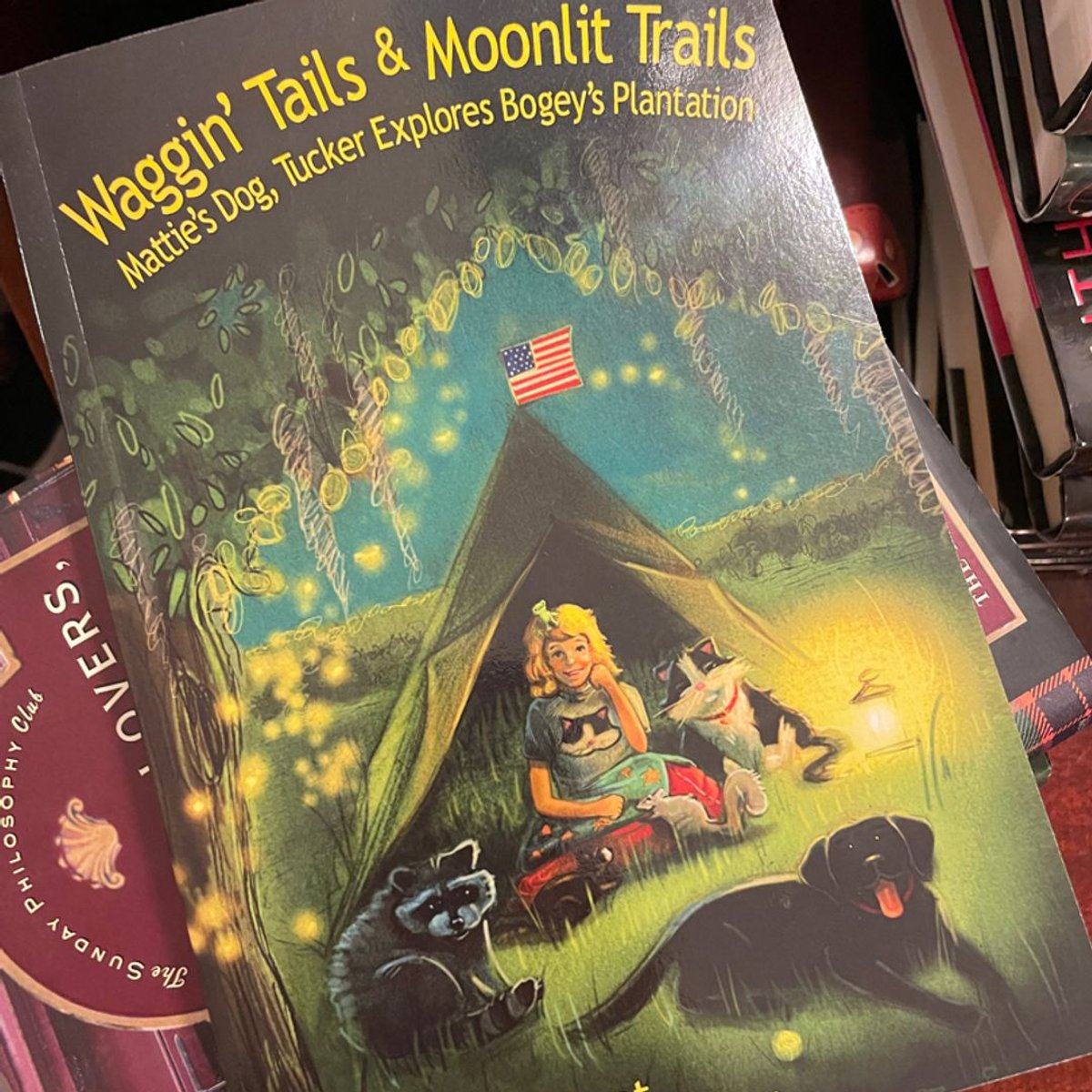 Waggin' Tails and Moonlit Trails by Jean Hunt