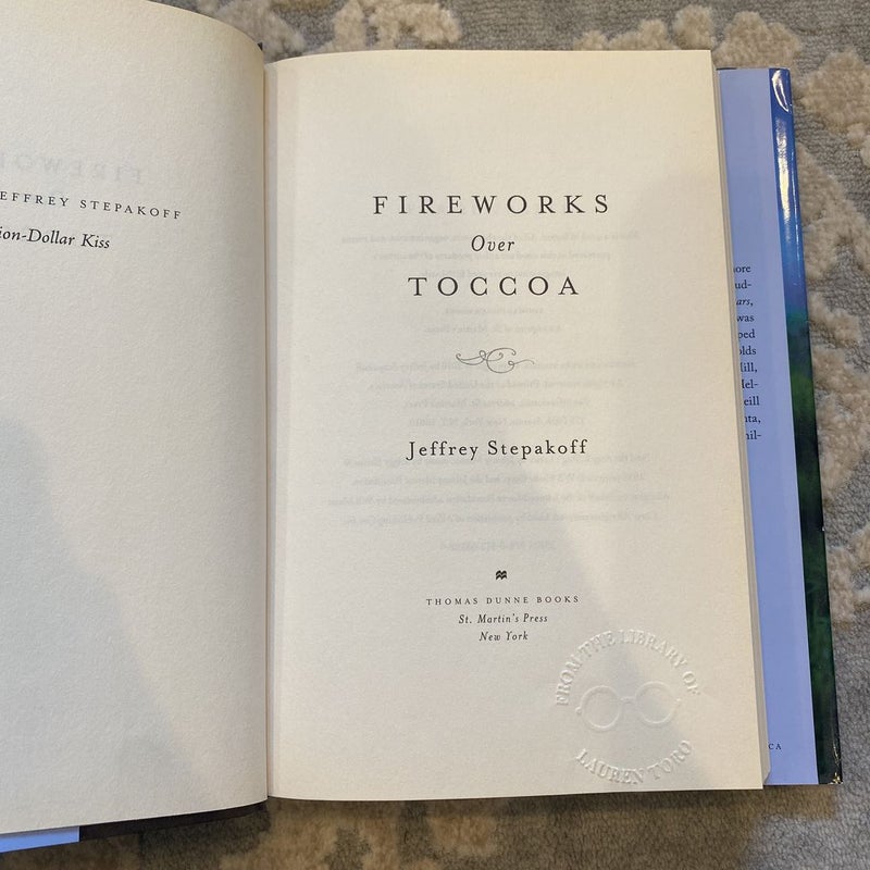 Fireworks over Toccoa by Jeffrey Stepakoff