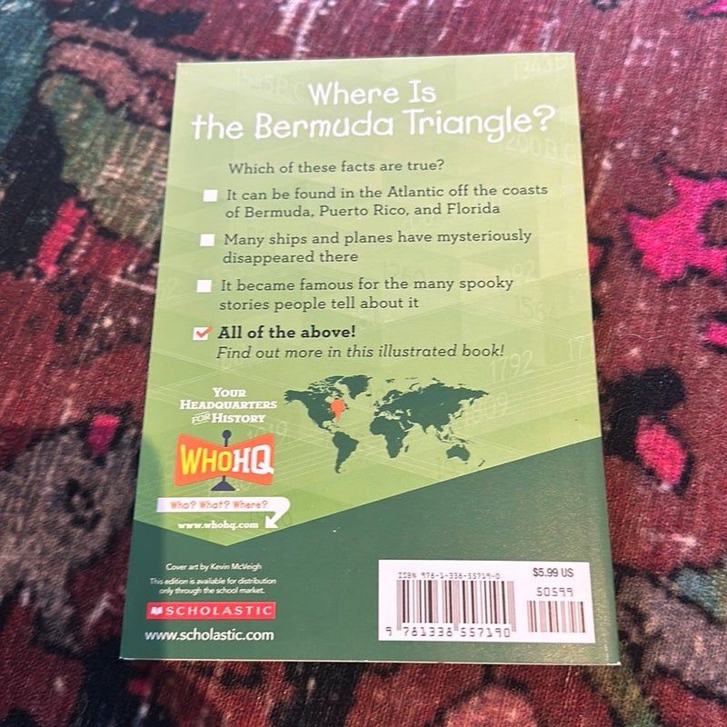 Where Is the Bermuda Triangle? by Megan Stine, Paperback | Pangobooks