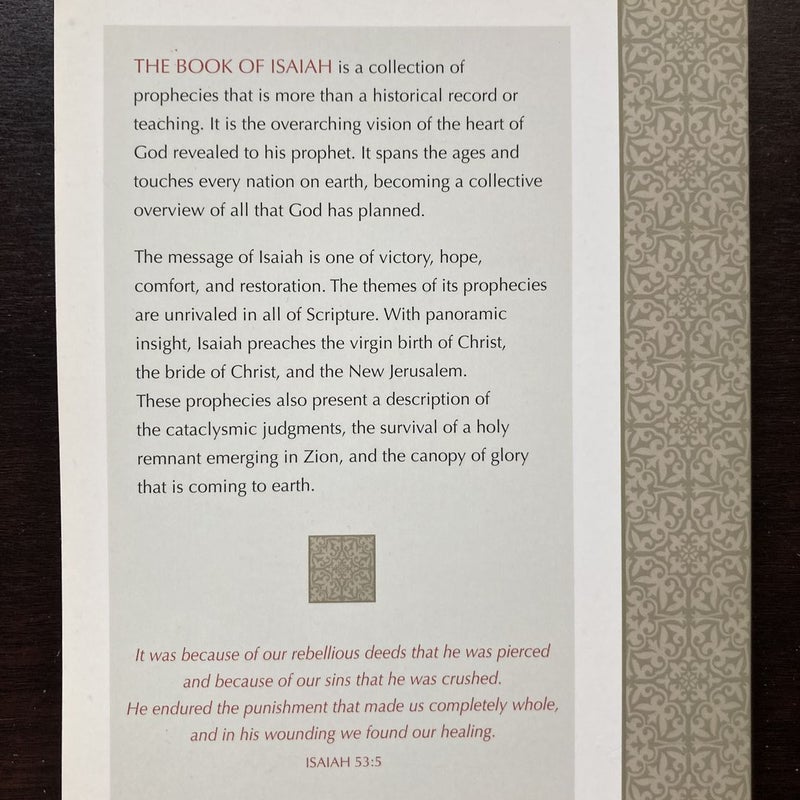 The Book of Isaiah by Brian Simmons, Paperback | Pangobooks