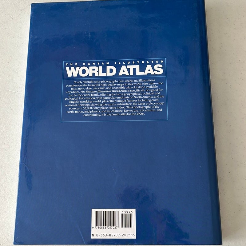 The Bantam Illustrated World Atlas by Bantam Travel Books Staff