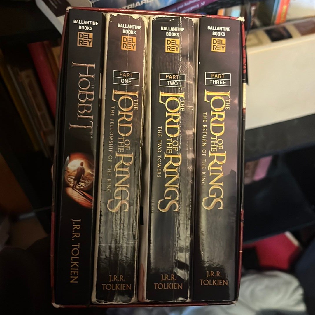 J. R. R. Tolkien 4-Book Boxed Set: the Hobbit and the Lord of the Rings ...