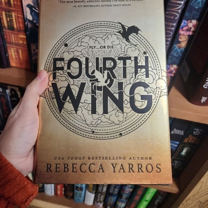 First Edition Fourth Wing by Rebecca Yarros , Hardcover | Pangobooks