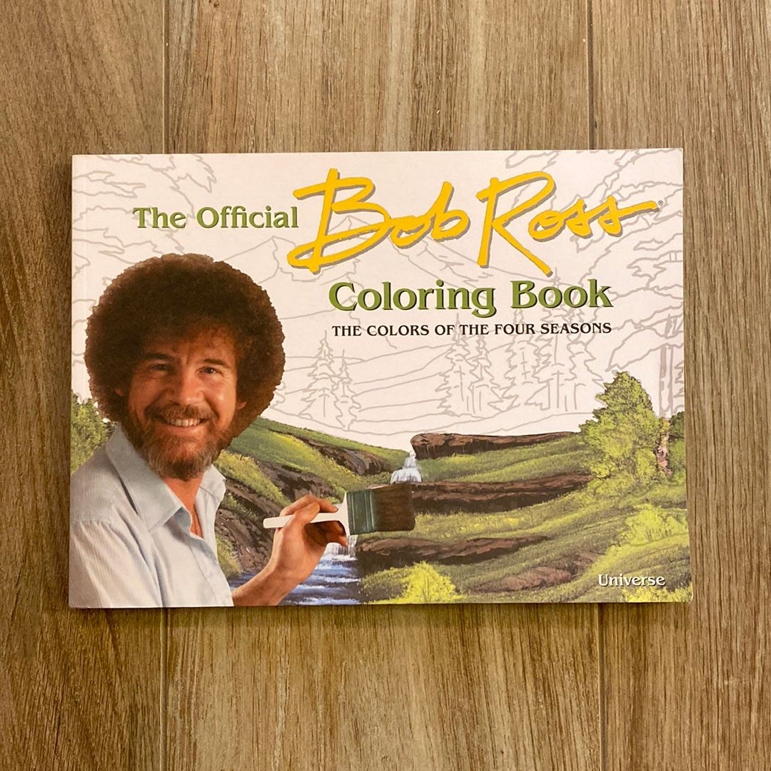 Official Bob Ross Colouring Book by Bob Ross