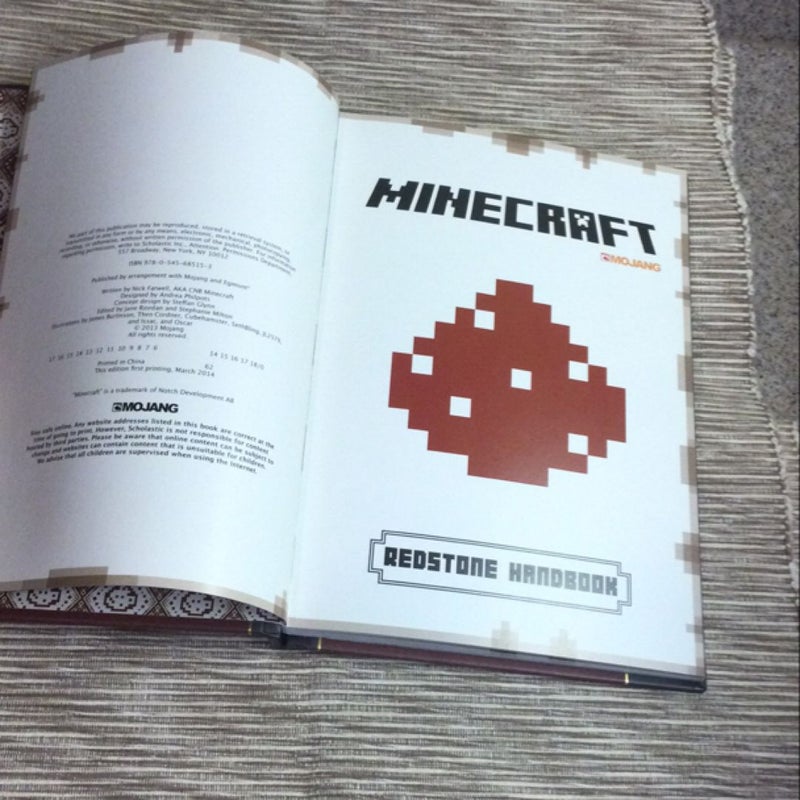 Minecraft: Redstone Handbook by Scholastic, Inc. Staff