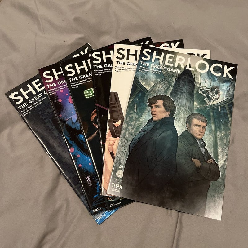 Sherlock: The Great Game Vol 1-6 by Steven Moffat and Mark Gatiss ...