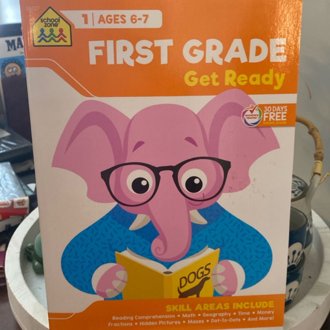 School Zone First Grade Get Ready Workbook (Walmart Exclusive) by ...