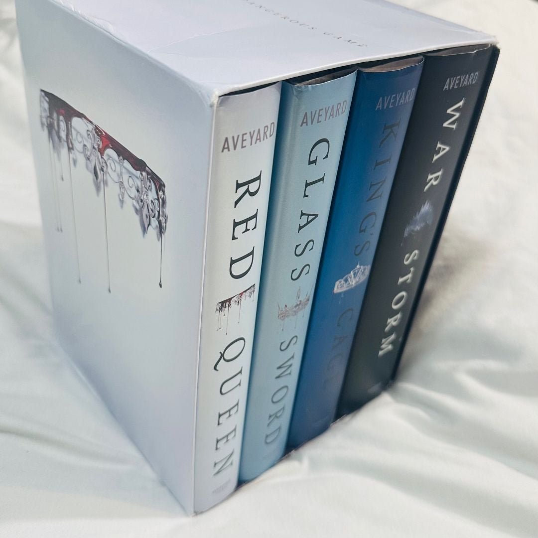 Red Queen 4-Book Hardcover Box Set by Victoria Aveyard
