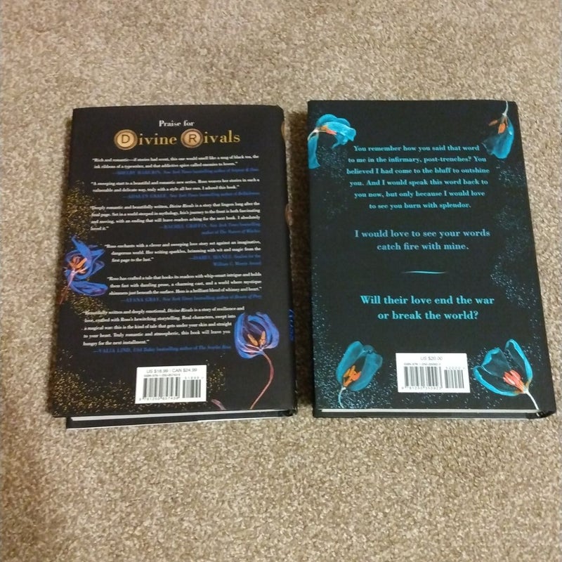 Divine Rivals & Ruthless Vows by Rebecca Ross Bundle First Edition ...