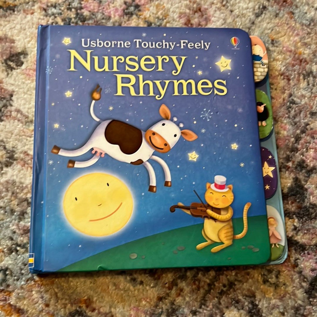 Nursery Rhymes Touchy-Feely Board Book by Fiona Watt