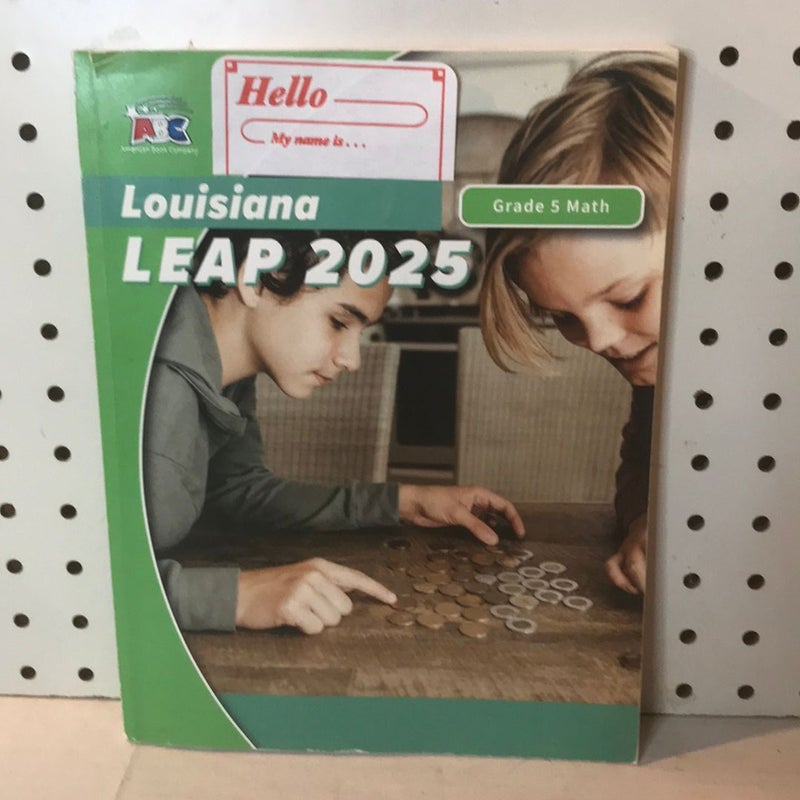 LEAP 2025 Prep in 5th Grade Mathematics by American Book Company ...