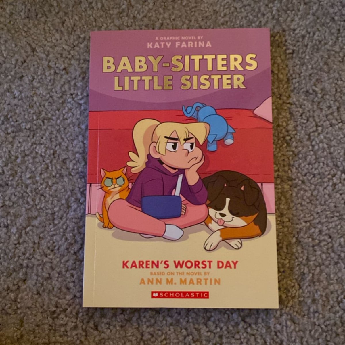 Karen's Worst Day (Baby-Sitters Little Sister Graphic Novel #3) by Ann ...