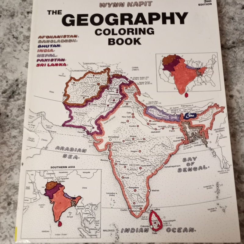 Geography Coloring Book by Wynn Kapit