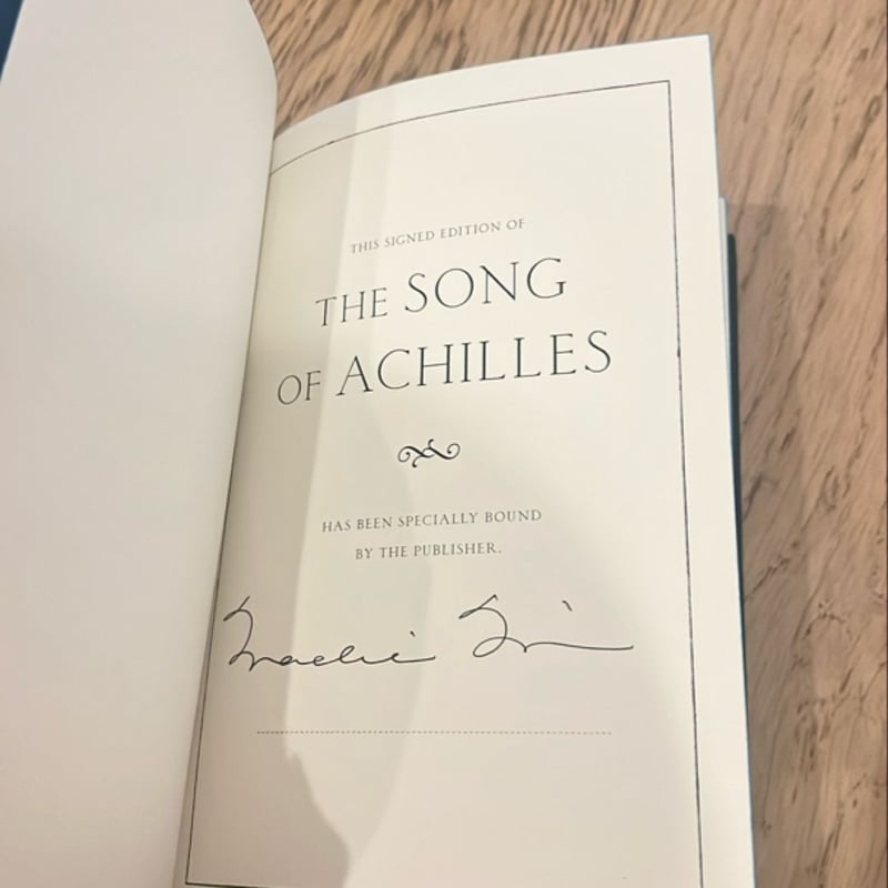 the Song of Achilles by Madeline Miller, Hardcover | Pangobooks