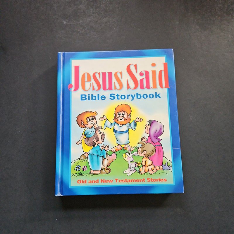 Jesus Said Bible Storybook by Carolyn Larsen, Hardcover | Pangobooks