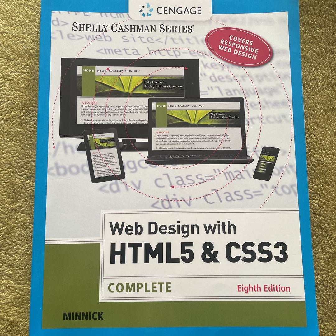 Web Design with HTML and CSS3 by Jessica Minnick