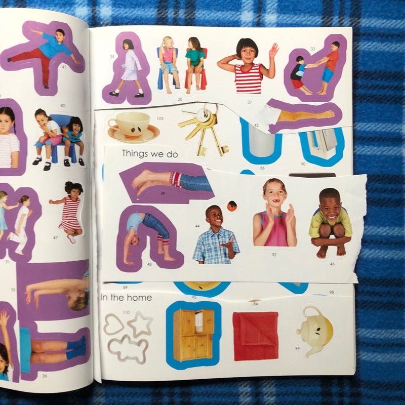 Giant Sticker Activity First Words by Roger Priddy