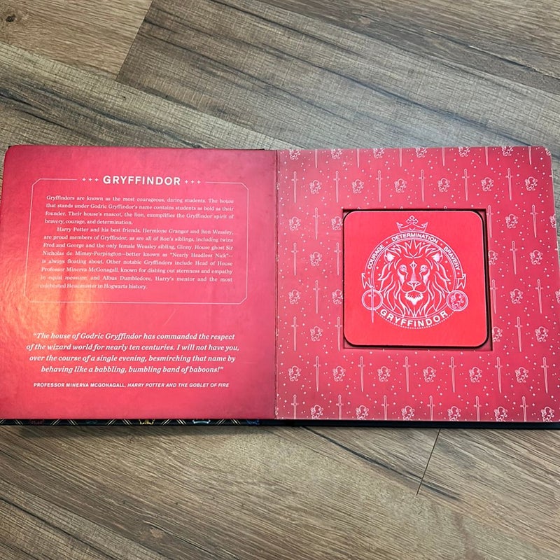 Harry Potter Hogwarts Coaster Book by Danielle Selber, Hardcover ...