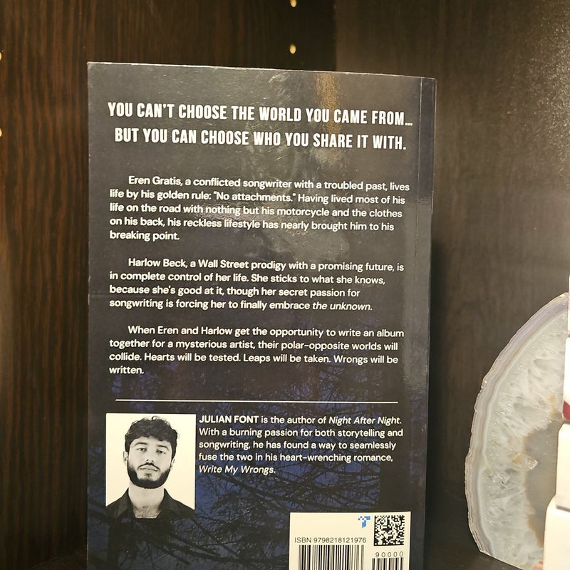 Write My Wrongs by Julian Font, Paperback | Pangobooks