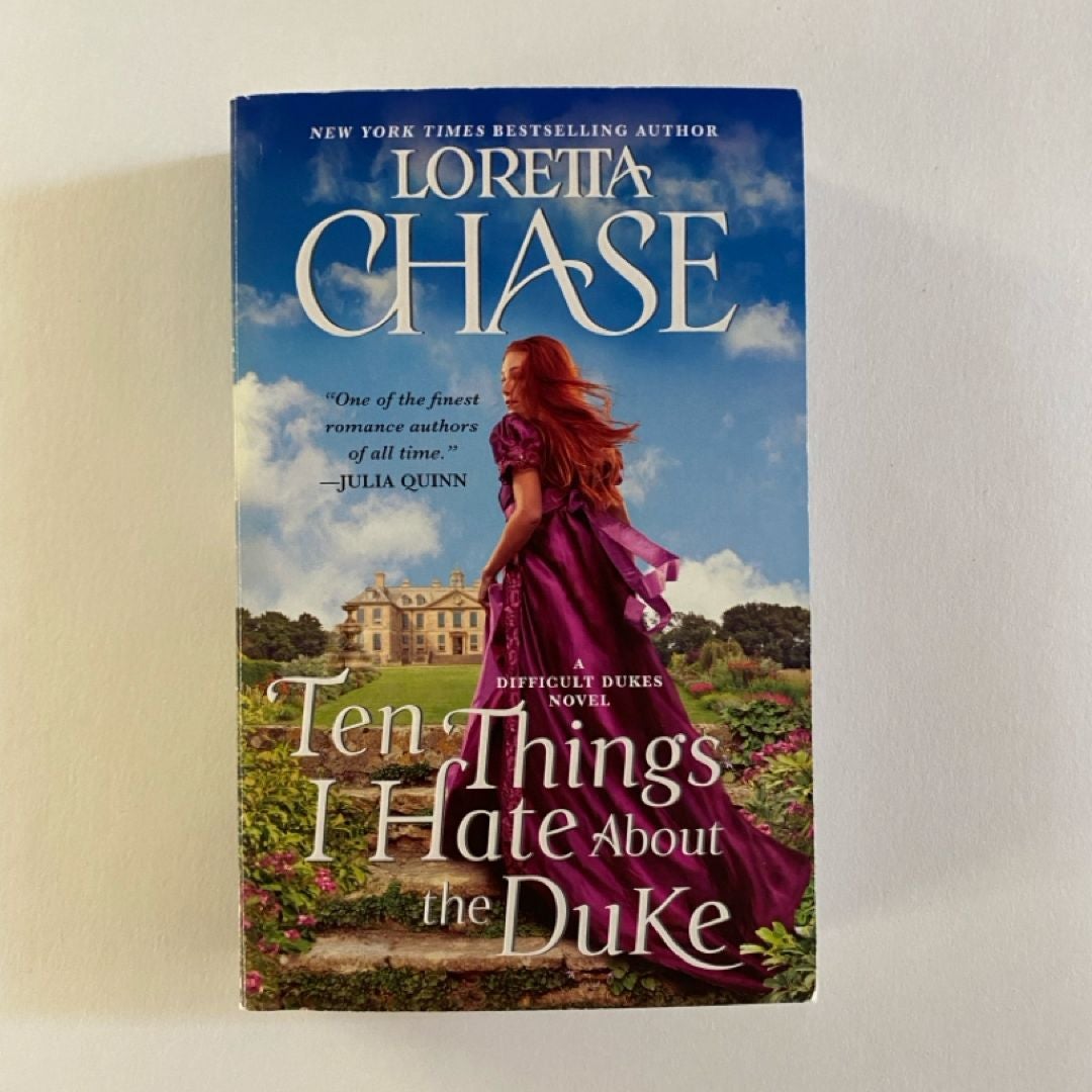 Ten Things I Hate About the Duke by Loretta Chase, Paperback | Pangobooks