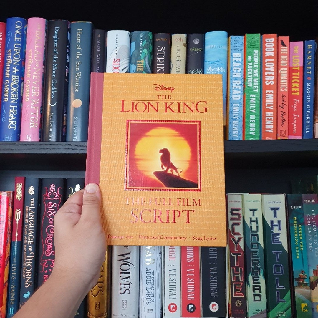 Disney The Lion King: The Full Film Script by Bill Scollon; Barbara ...