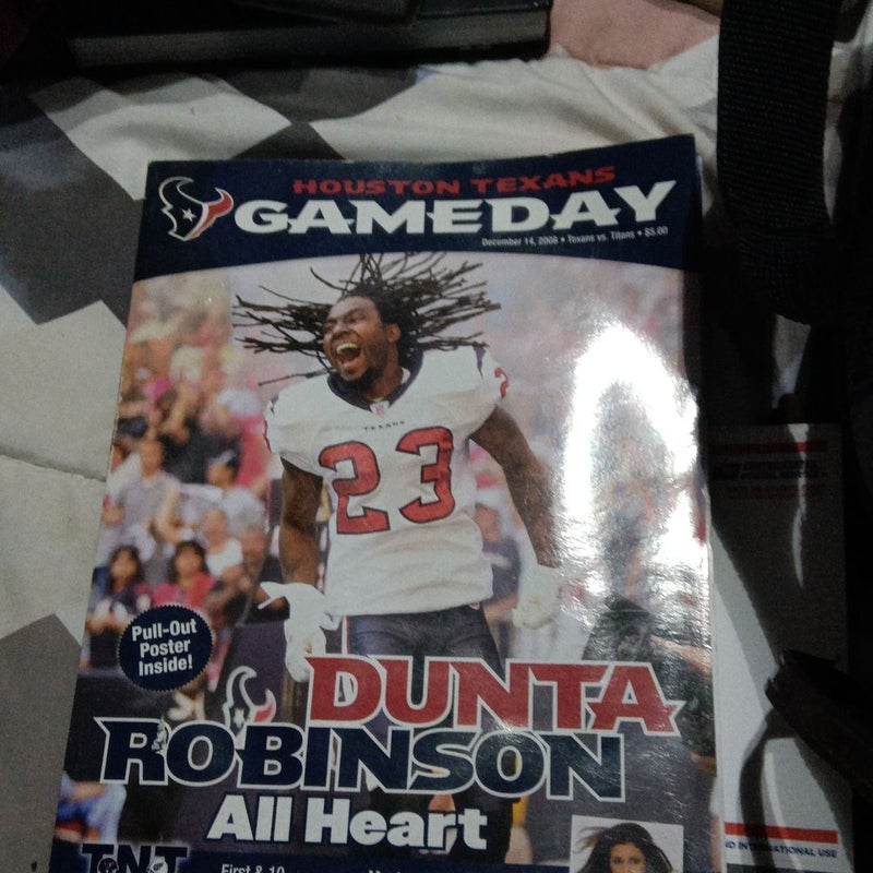 Houston texas gameday with dunta robinson by Houston texans , Paperback ...