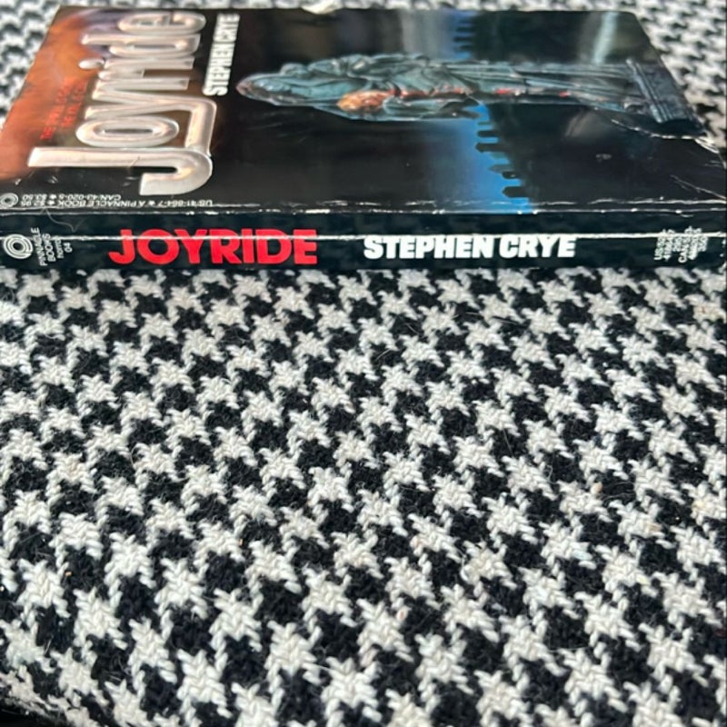 Joyride *1983 first edition, rare by Stephen Crye, Paperback | Pangobooks