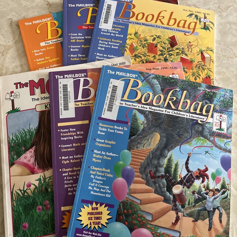 Bundle of 6 Mailbox/Bookbag Magazines by The Education Center ...