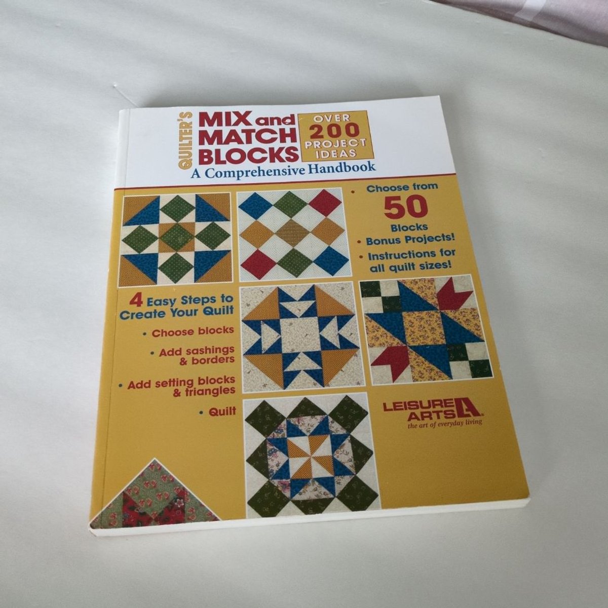 Quilter's Mix and Match Blocks by Leisure Arts Staff