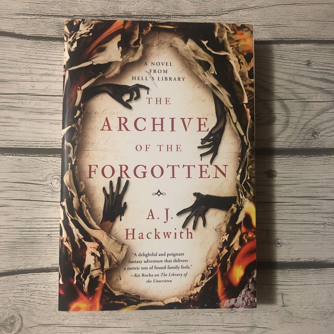 The Archive of the Forgotten by A. J. Hackwith, Paperback | Pangobooks