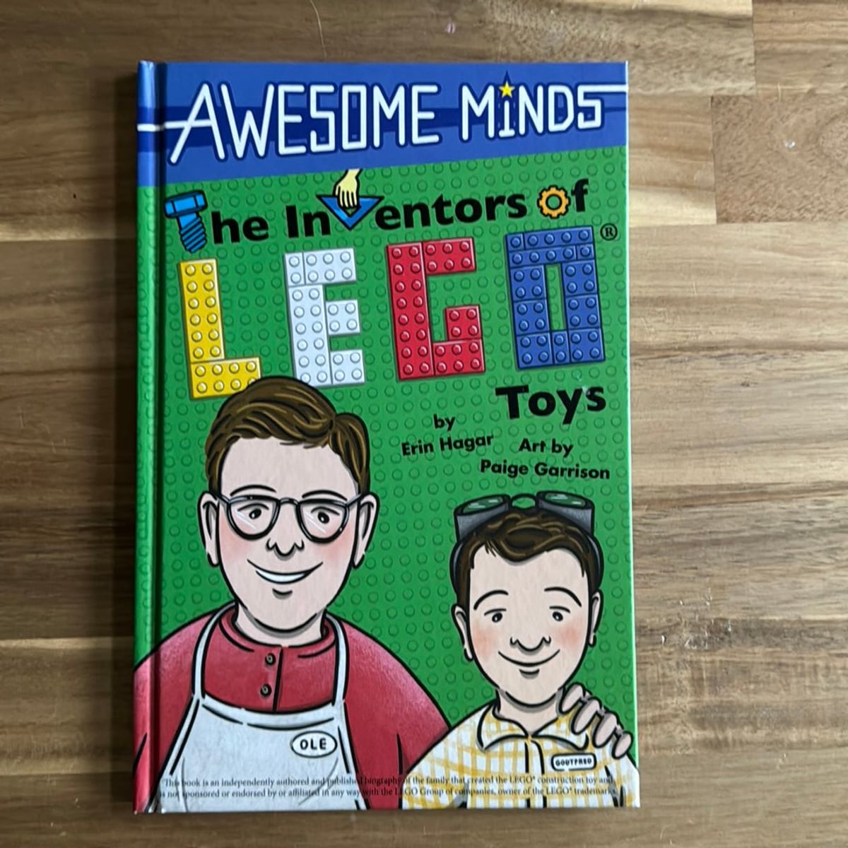 Awesome Minds: the Inventors of LEGO(R) Toys by Erin Hagar, Paige Garrison