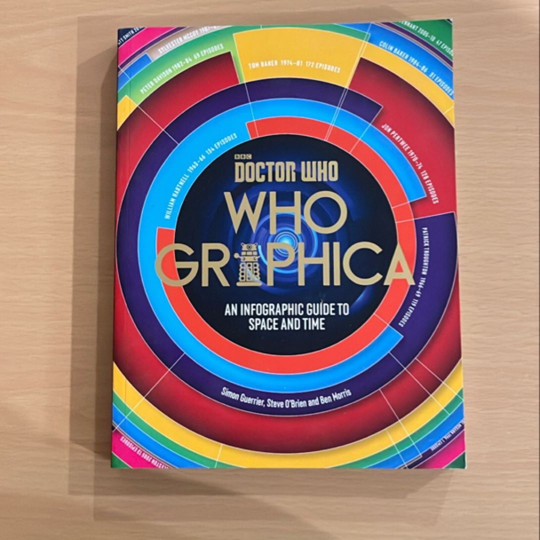 Doctor Who: Whographica by Steve O'Brien, Simon Guerrier, Ben Morris