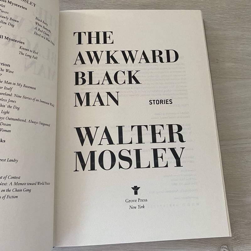 The Awkward Black Man by Walter Mosley