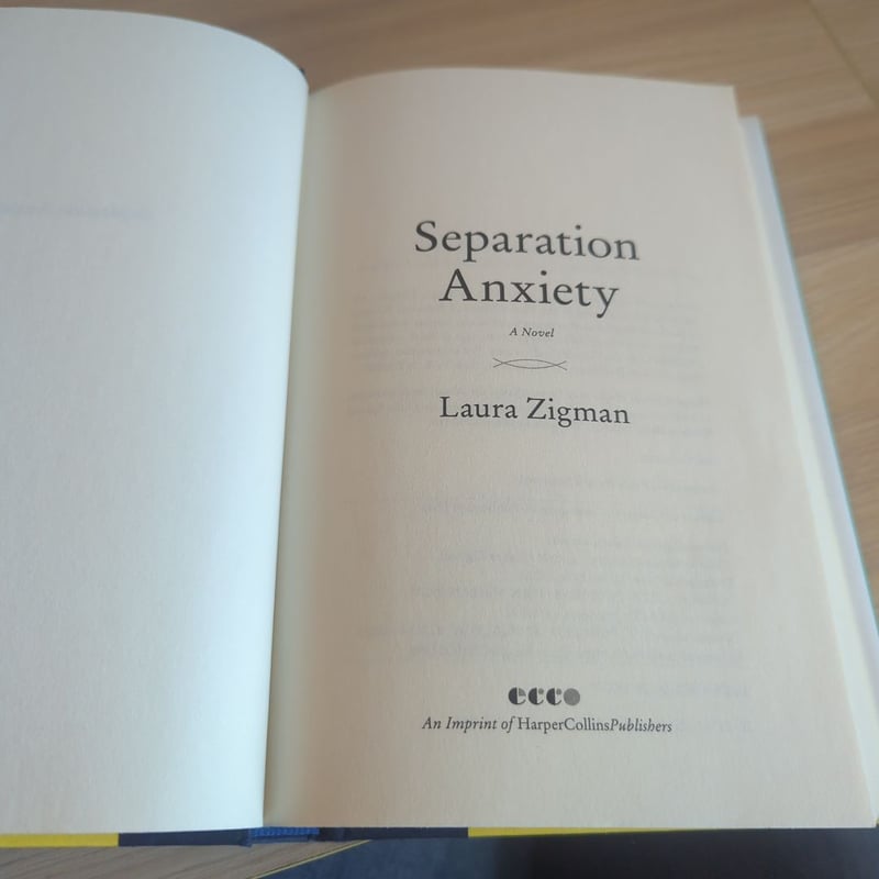 Separation Anxiety by Laura Zigman