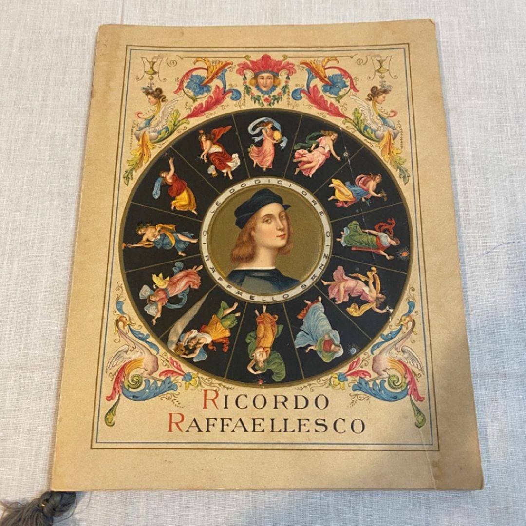 Ricordo Raffaelles Co Raffaello Sanzio 1910 Calendar Picture Book ...