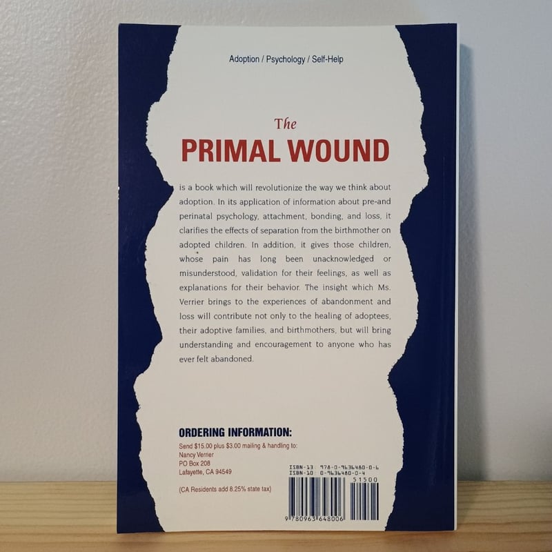 The Primal Wound by Nancy N. Verrier
