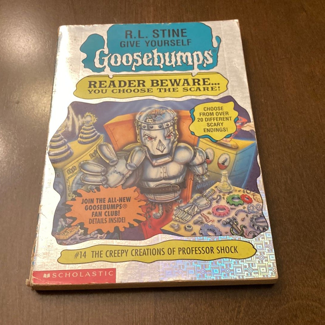 The Creepy Creations of Professor Shock by R. L. Stine, Paperback ...